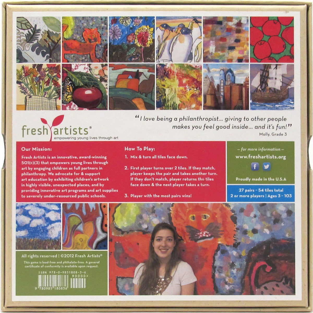 Memory Game: Fresh Art Edition - Fresh Artists