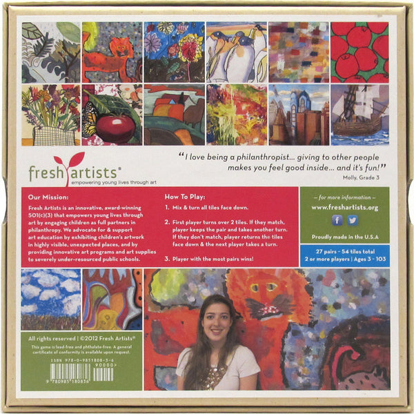 Memory Game: Fresh Art Edition - Fresh Artists